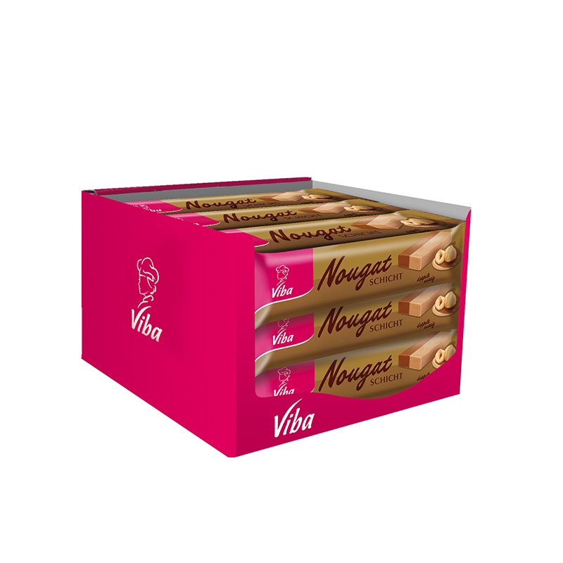 Vorratspack Viba Schicht Nougat 40 Riegel | Viba Onlineshop