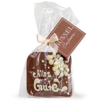 Confiserie Schokolade handbeschriftet » Alles Gute | Viba Onlineshop