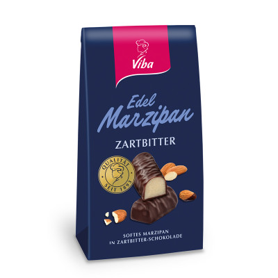 Marzipan in Zartbitter Schokolade Viba Minis 125 g | Viba Onlineshop